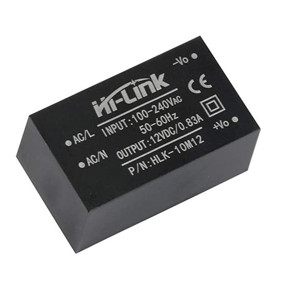 220Vac to 12Vdc 10W Compact Power Module (HLK-10M12) – Future Electronics Egypt