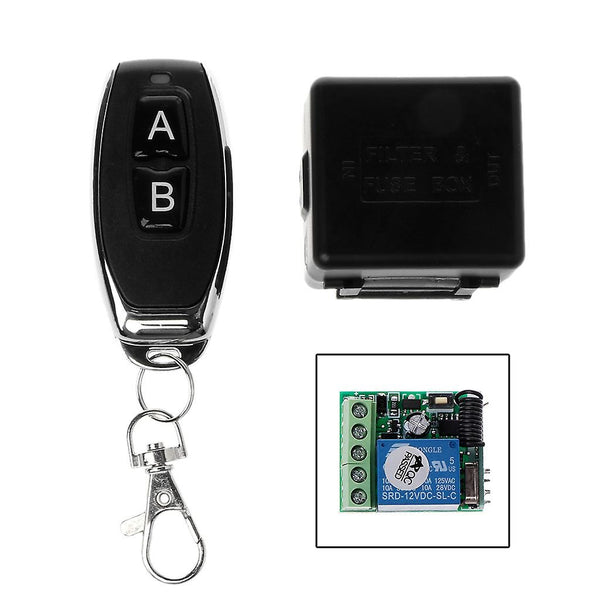 Remote Control Relay Kit (12V - 433Mhz) – Future Electronics Egypt