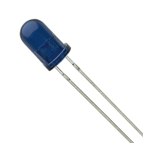 Blue Round LED Diode 5 mm – Future Electronics Egypt